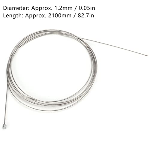 Demeras Bike Derailleur Cable, Anti Rust Stainless Steel Bicycle Wire Electric Welding for Road Bike Accessories