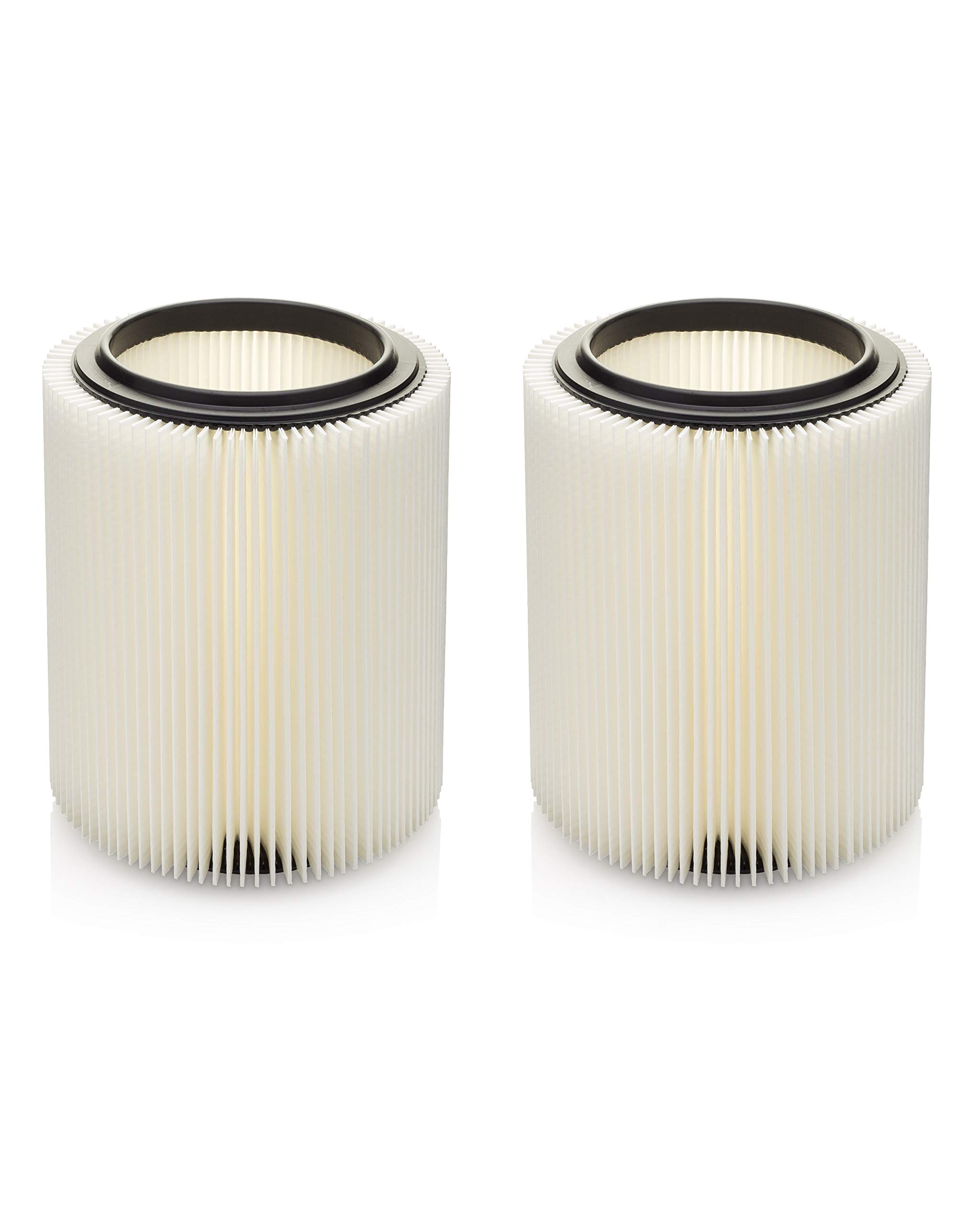 KoPach Filter Replacement Filter for Craftsman and Ridgid Shop Vacs Part # 9-17816 & Part # VF4000, 2 Pack, Original Filter