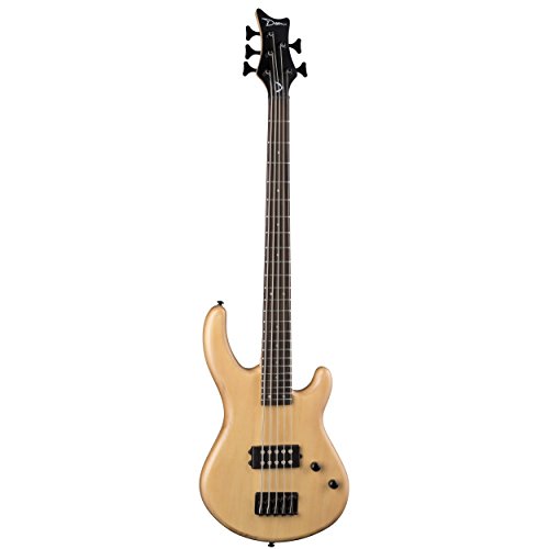 Dean Edge 1 5-String Electric Bass Guitar, Vintage Natural