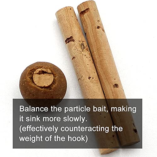 DANN 5PCS Carp Fishing Accessories Carp Bait Floating Tool Cork Sticks Up Boilies Lure Balance Terminal Tackle