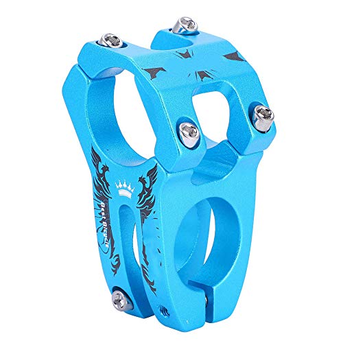 Demeras Handlebar Stem, Mountain Bike Handlebar Stems Bike Stem 31.8mm for MTB for Road Bike(Blue)
