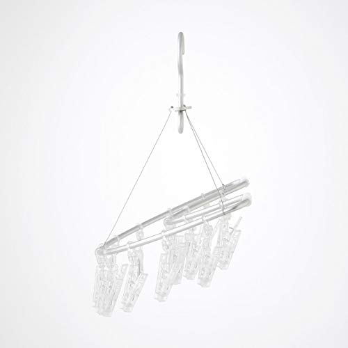 MUJI 02577742 Aluminum Wall Hanger, 16 Pinch / Approx. Width 17.7 x Depth 9.1 inches (45 x 23 cm)'