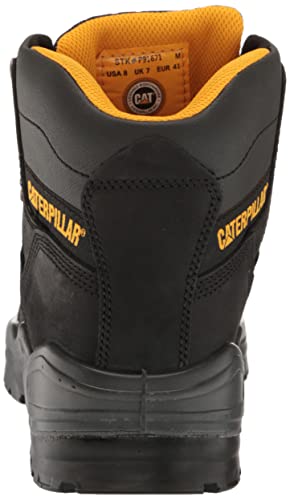 Cat Footwear Men's Striver Steel Toe Industrial Boot, BLACK, 7