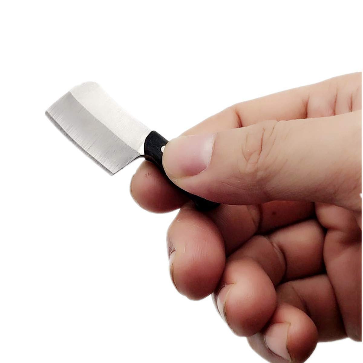 KOWAKA EDC Tool Mini Knife, Small Pocket Keychain Neck Blade Chef Knife (1)