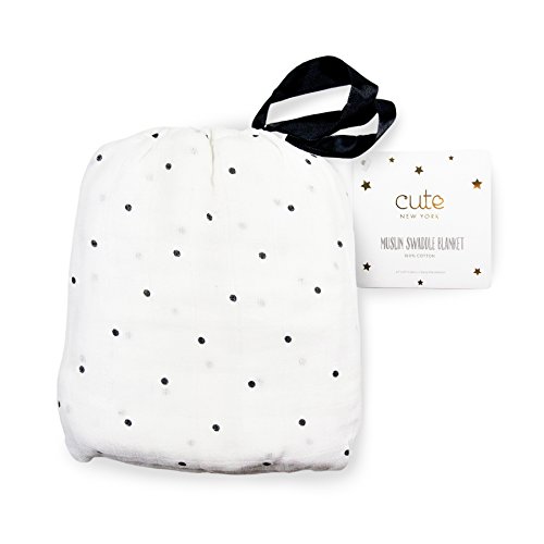 Cute New York Muslin Cotton Blanket (Polka Dots Set)