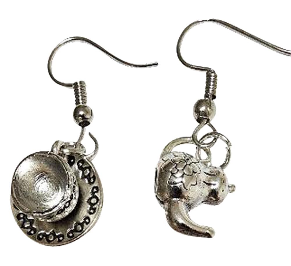 CutieJewelry Teapot Tea Teacup Pot Afternoon Womens Ladies Dangle Earrings 4 Pairs