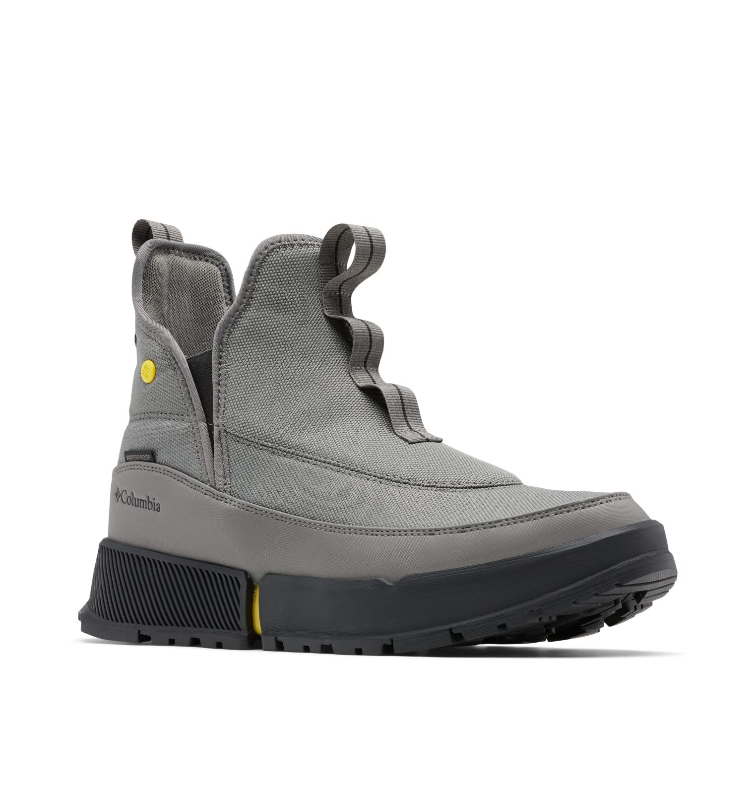 Columbia Men's Hyper-Boreal Metro, Charcoal/Laser Lemon, 11.5