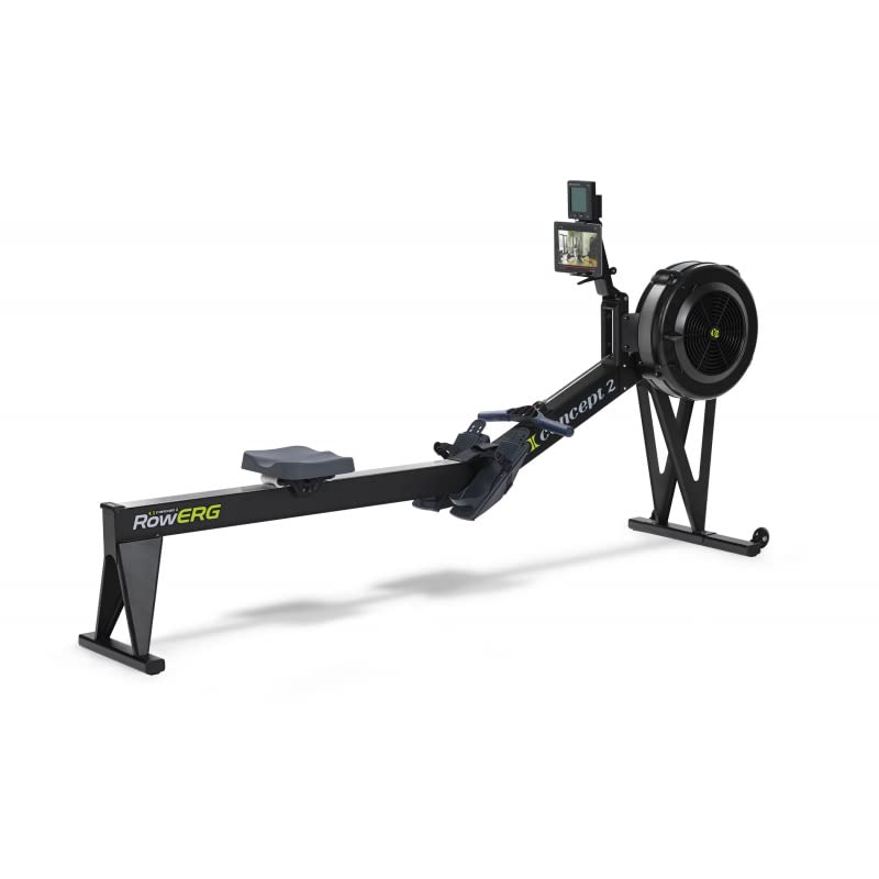 Concept2 Model D Indoor Rowing Machine with PM5, Tall Legs and Polar H10 ANT+ Heart Rate Monitor, XS-S: 20-26" HRM
