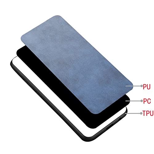 Phone Case for Infinix Hot 12, Case for Infinix Hot 12 Cow-Like PU Leather Style Protector Cover, Non-Slip Shockproof Cover for Infinix Hot 12 Case