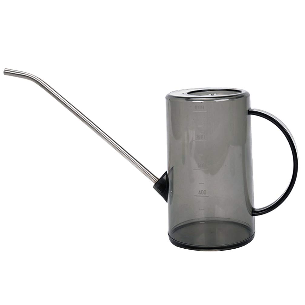 Hemoton 2Pcs Indoor Watering Can, Plastic Watering Can, 1L/34oz Small Watering Can Long Spout Watering Can for Garden House Bonsai Plants