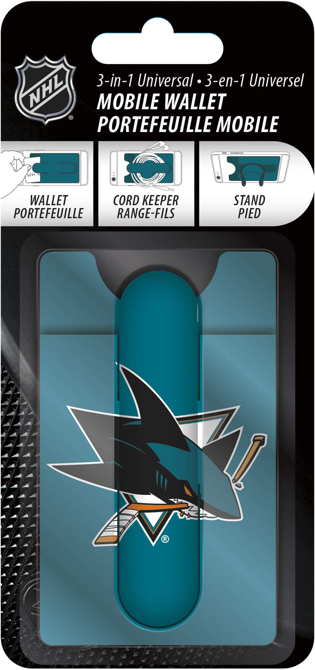 Trends International NHL San Jose Sharks HG - Mobile Wallet