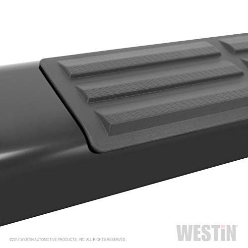 Westin 22-6005 Premier 53" X 6" Black Mild Steel Oval Side Bar