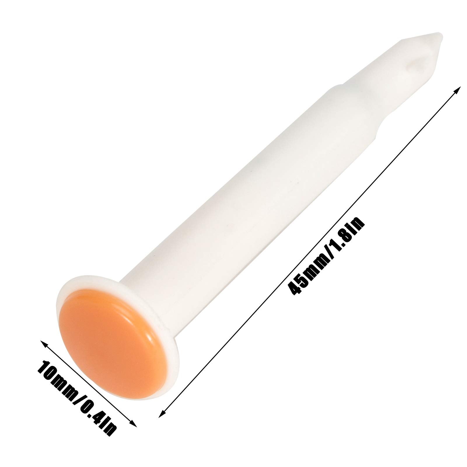 Fdit 20Pcs Poultry Roasted Chicken Thermometer Timer Popping Up Temperature Meter for Cooking