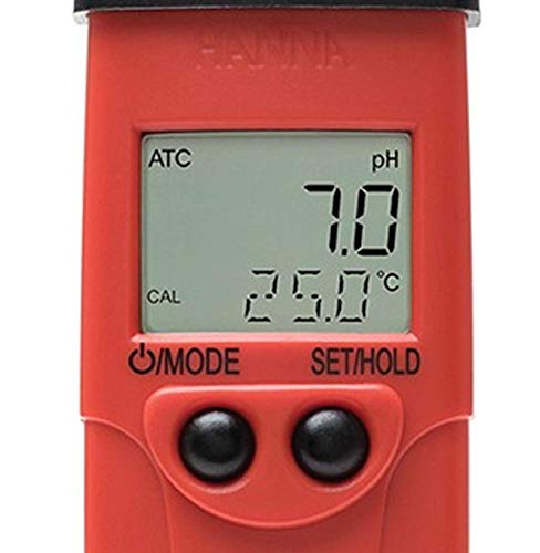 Hanna Instruments Grochek LCD pHep 4 Waterproof PH Temperature Meter | HI98127