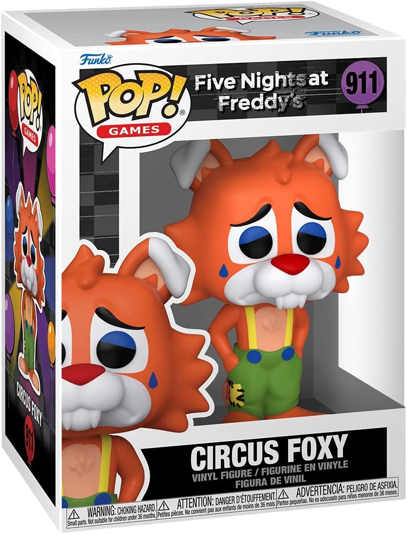Funko POP! Games: Five Nights at Freddy's - Circus Foxy Bundled with a Byron's Attic Pop Protector