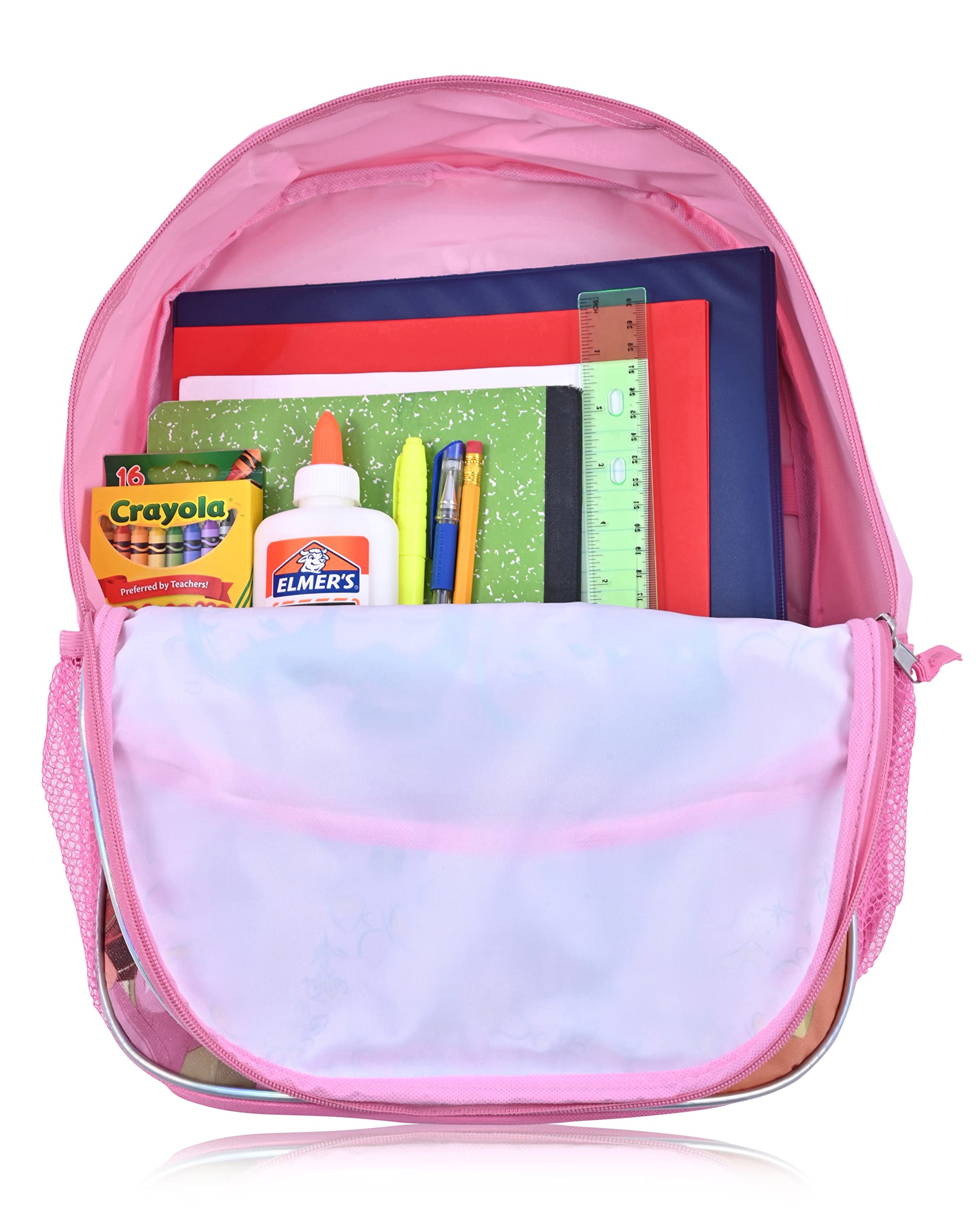 Disney Princess Girls Backpack and Bookbags |Elementary and Kindergarten Kids Backpacks For School