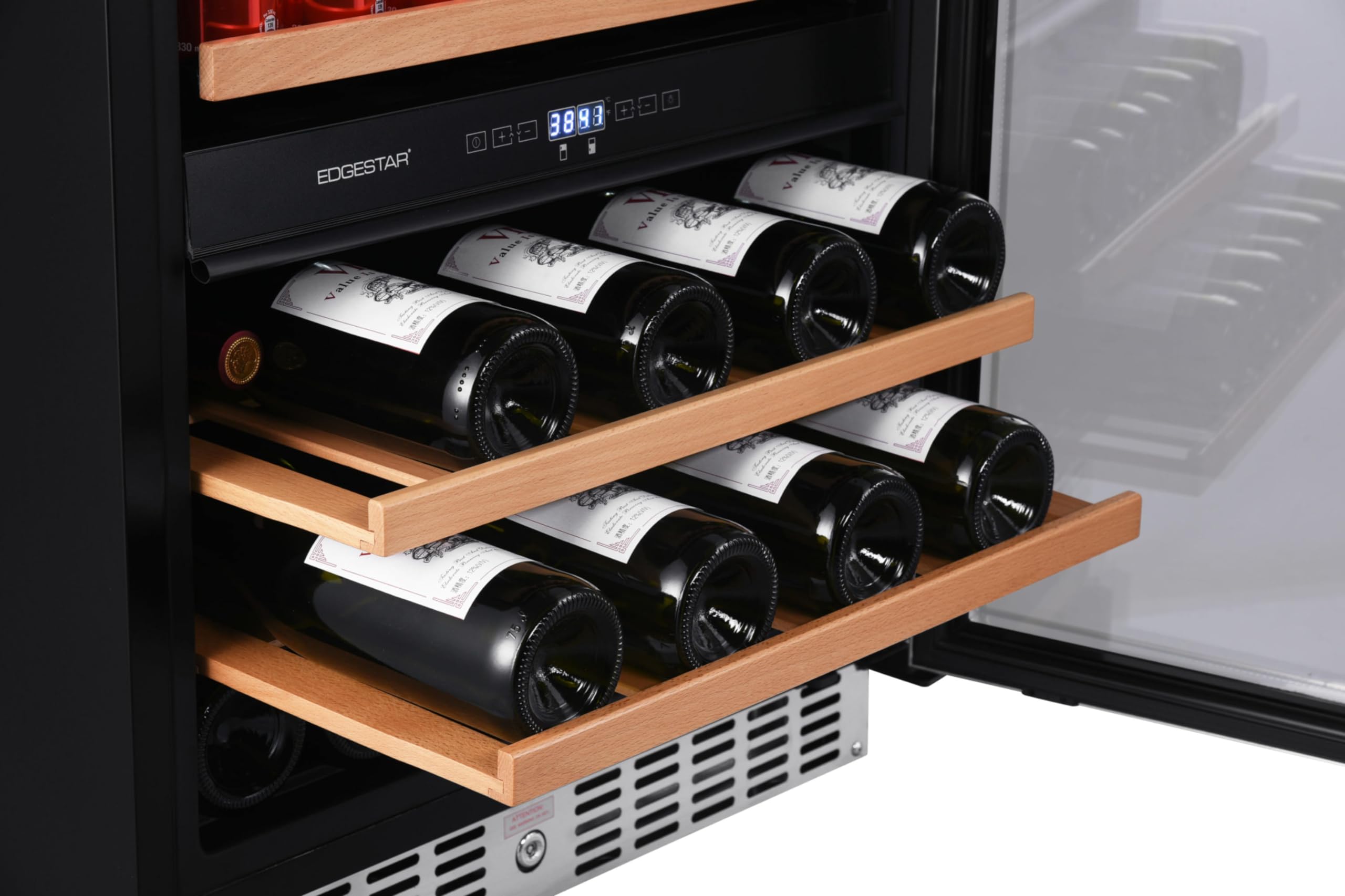 EdgeStar CWB8420DZ 24 Inch Built-In Wine and Beverage Cooler