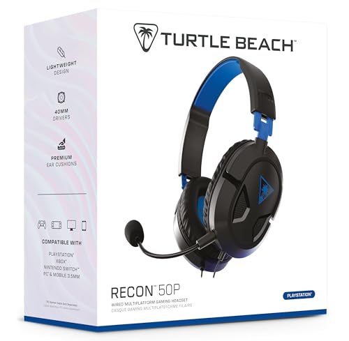 Turtle Beach Recon 50P Stereo Gaming Headset PS4, PS4 Pro, Xbox One and Xbox One S