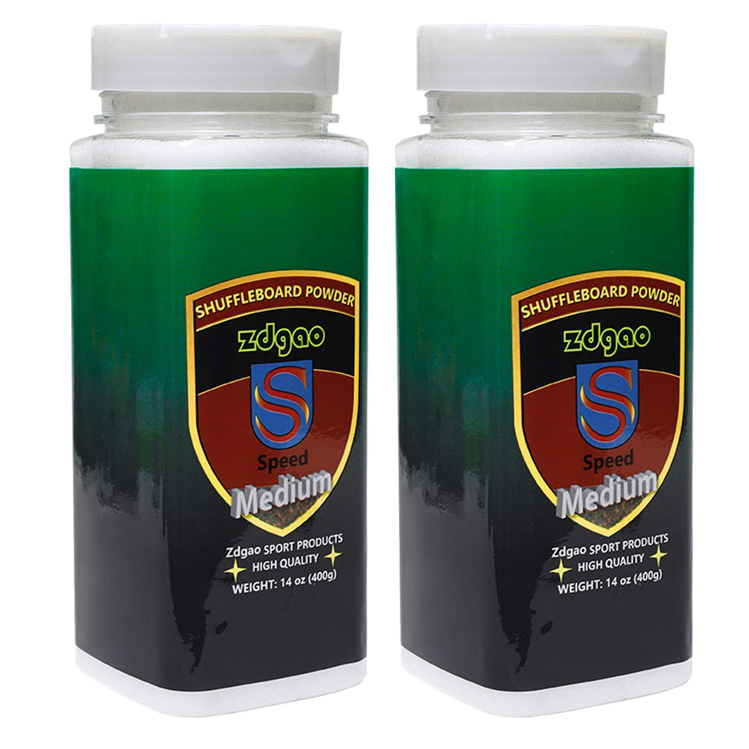 YDDS Shuffleboard Sand - Shuffleboard Wax with Mini Dustpan and Mini Brush, 2 Cans(2×14 oz)