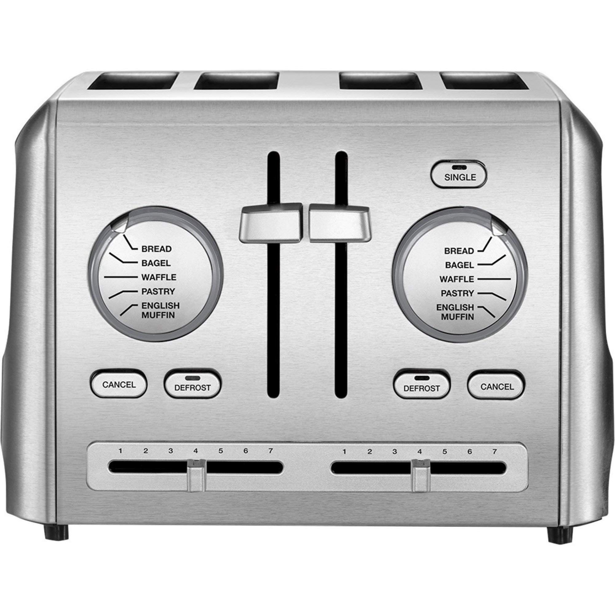 Cuisinart CPT-640P1 4-Slice Custom Select Toaster, Stainless Steel