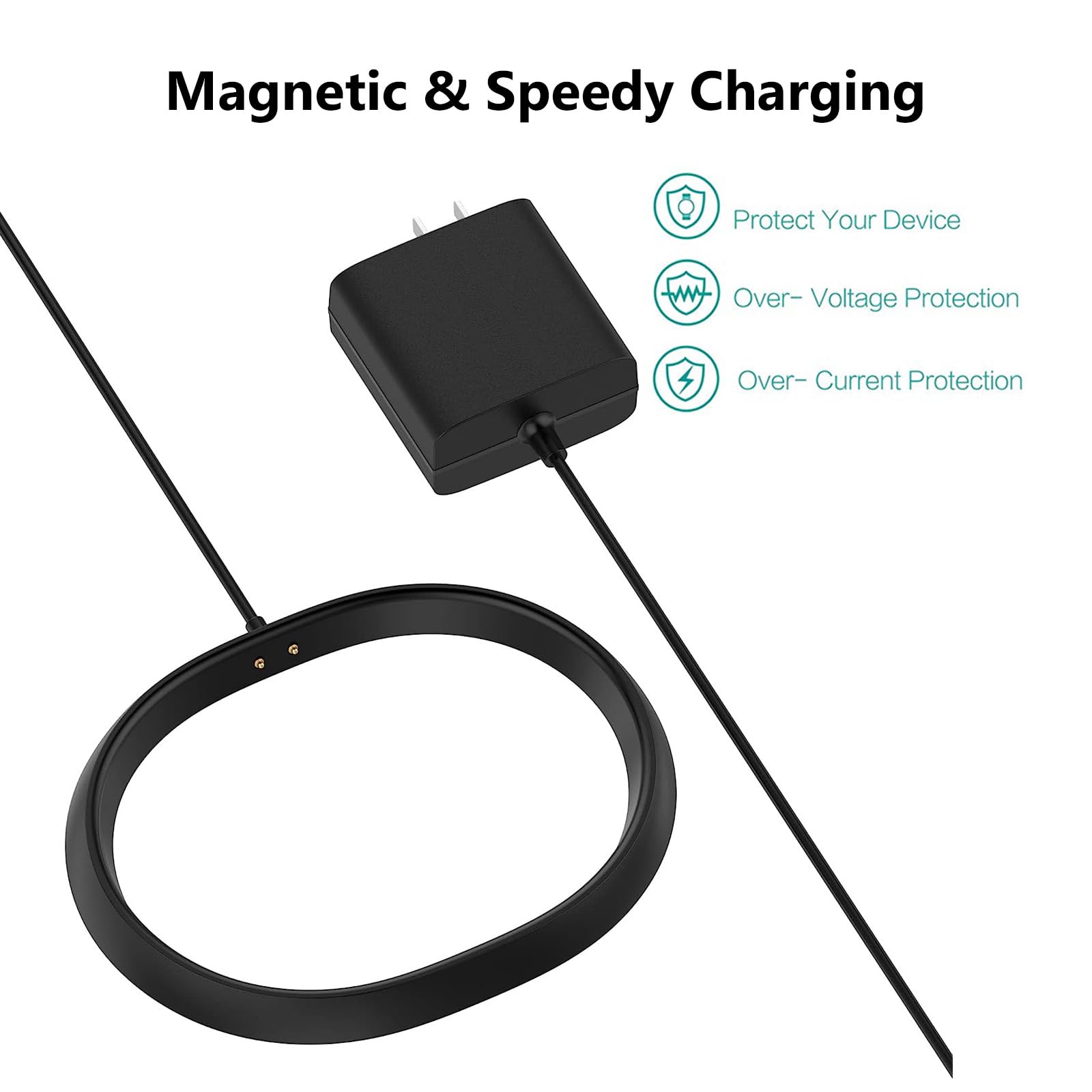 Charging Cradle Charger for Sonos Move Gen 2nd and 1st, Charging Cradle Cable for Sonos Move Portable Speaker Kit, Sonos Move 2 Charging Dock Set Replacement Sonos Move Charger Base