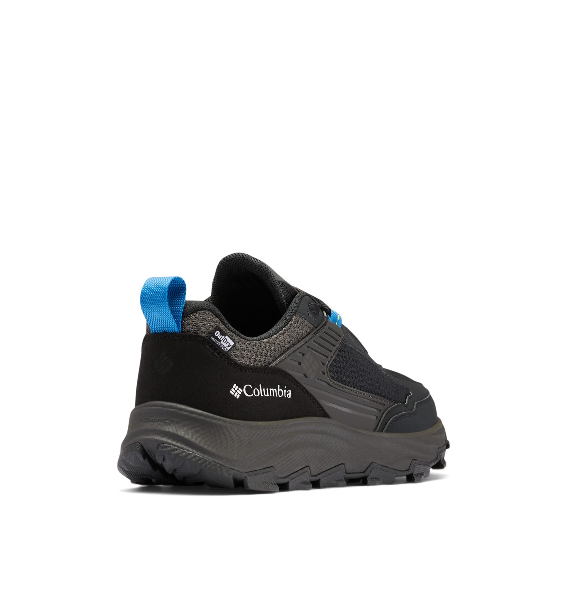 Columbia Men's Hatana Max Outdry Hiking Shoe, Black/White, 11.5