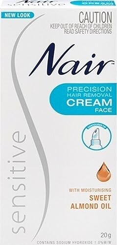 Nair Precision Facial Hair Remover Cream Sensitive 20g