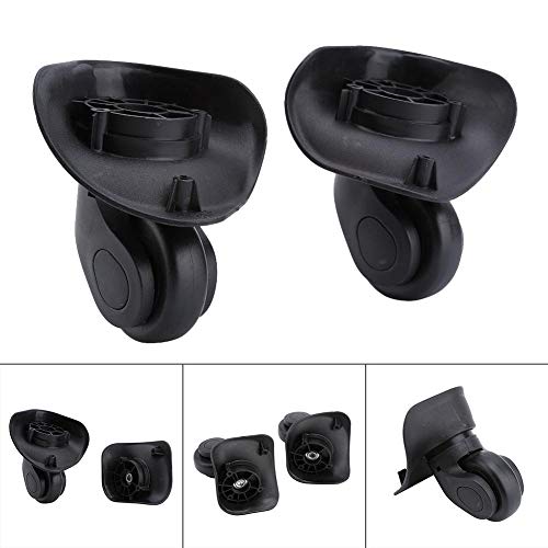 Suitcase Wheels 1 Pair, Luggage Wheels Suitcase Replacement Wheels for Luggage Suitcase Trolley (W041-2 S)