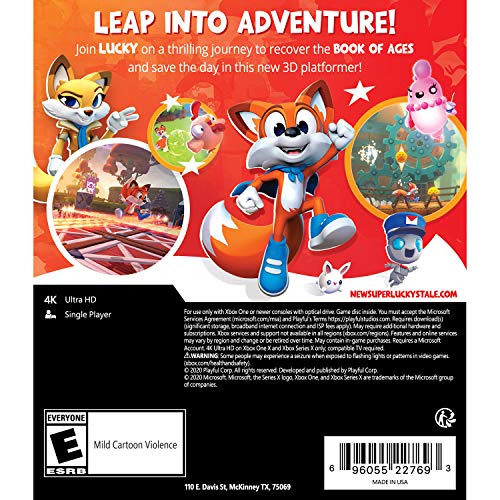 Cokem International Ltd. New Super Lucky's Tale - Xbox One