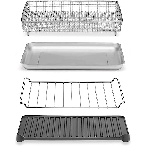 Cuisinart TOA-70FR 8-in-1 Air Fryer and Convection Toaster Oven Stainless (Renewed)