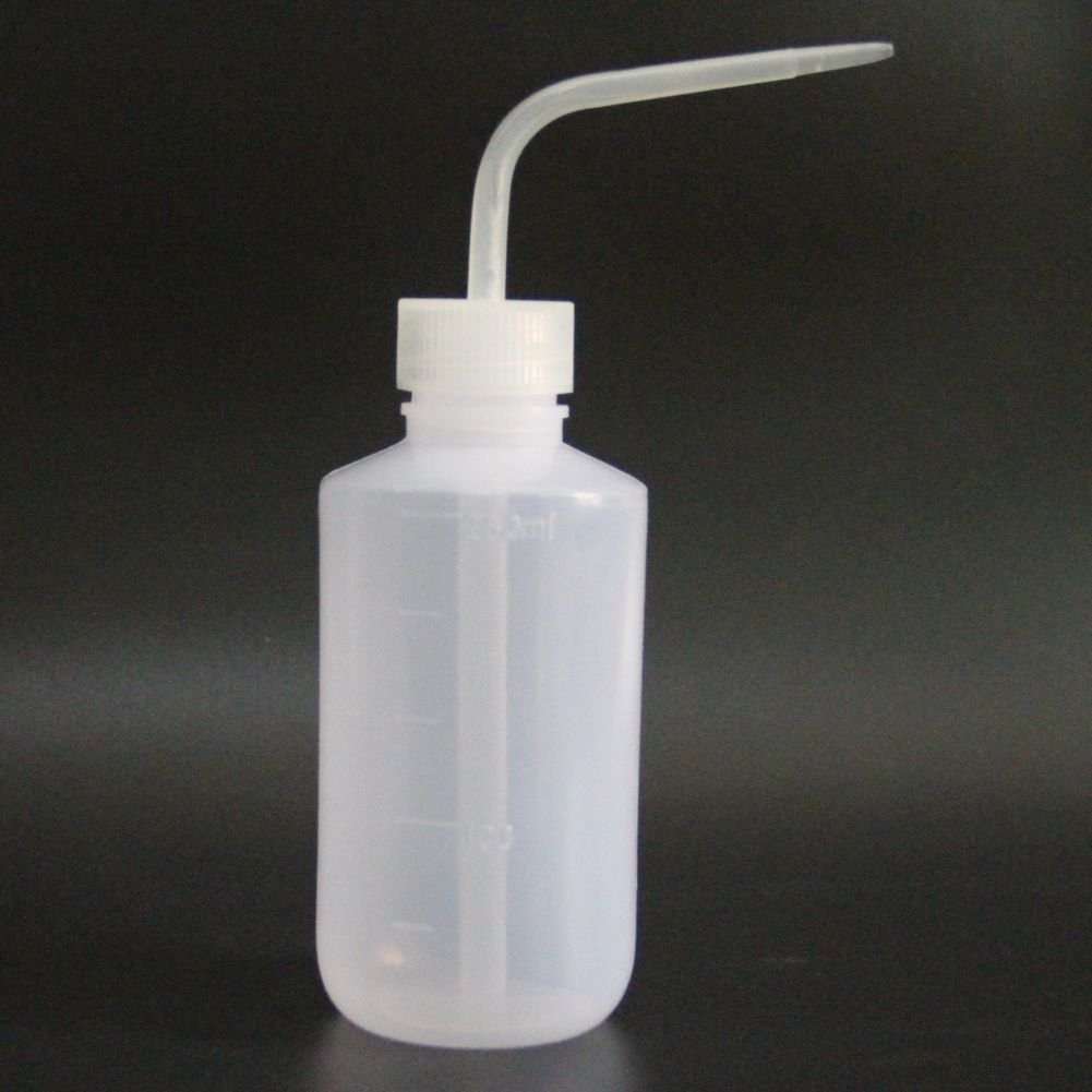 new star tattoo Wash Bottle,Squeeze Bottle,LDPE,250ml/8OZ 2pcs Plastic Green Soap Cleaning Washing Bottle