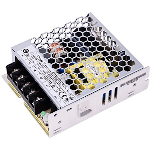 New Switch Power Supply 12V 4.2A 50W 99x82x30mm for Mean Well MW MeanWell LRS-50-12