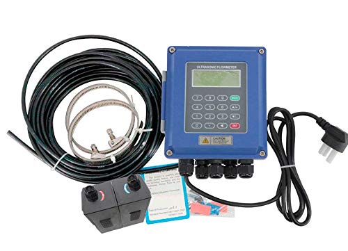 HFBTE TUF-2000B Ultrasonic Liquid Flow Meter Flowmeter DN300~6000mm with TL-1-HT High Temperature Large Transducer -30~160C