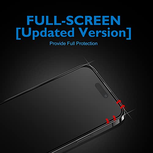 Mothca Matte Glass Screen Protector for iPhone 14 Pro Max Anti-Glare & Anti-Fingerprint Tempered Glass Clear Film Full Screen Case Friendly Bubble Free for iPhone14 Pro Max 6.7inch 2022 Smooth as Silk