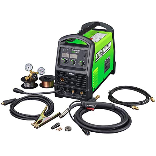 HFT MIG 140 Professional Welder With 120 Volt Input By TITANIUM With MIG Gun (Spool sold separately)