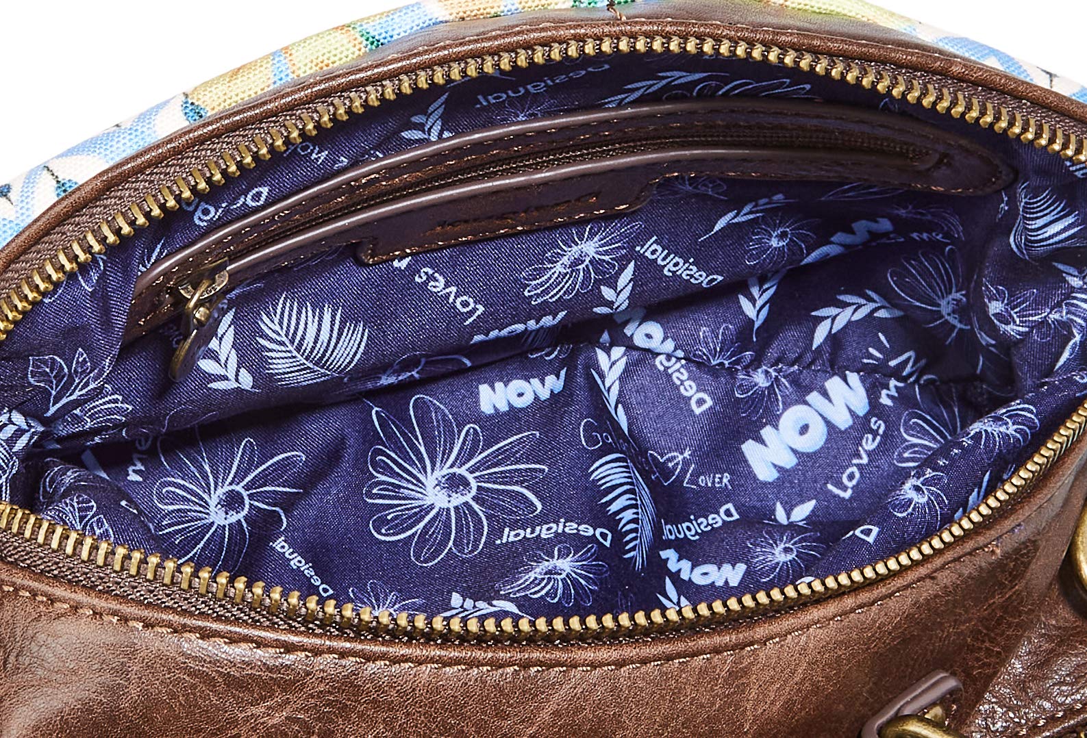 Desigual Women's Fabric Hand Bag, Blue, U