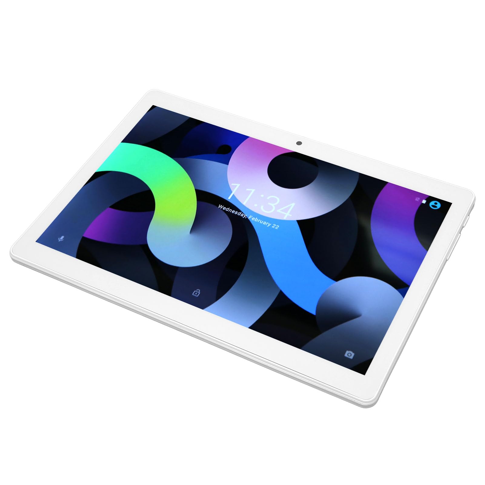 DAUZ 10.1 Inch Tablet 12GB RAM 256GB ROM Tablet Computer 100-240V 4G Call for Android 12.0 for Travel (US Plug)