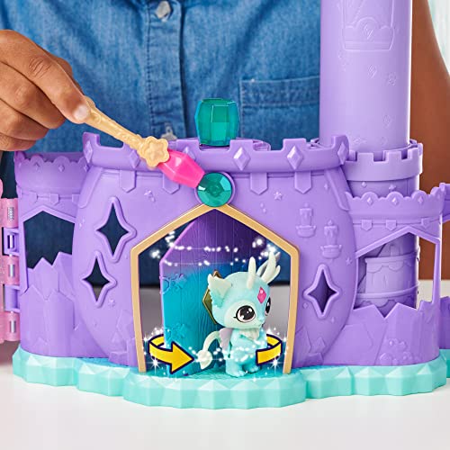 Magic Mixies Mixlings Magic Castle Super Pack, Expanding Playset with Magic Wand That Reveals 5 Magic Moments and 2 Collector's Cauldrons, for Kids Aged 5 and Up, Amazon Exclusive