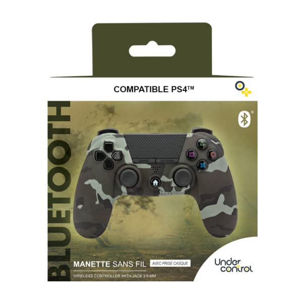 UnderControl - Manette Sans Fil Camo Compatible PS4 - 3700372708715
