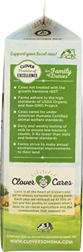 Clover Sonoma, Organic Half & Half, quart, 32 Oz