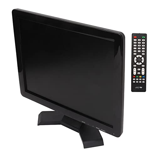 HD LCD Monitor, Clear Picture ABS Light 100‑240V VGA AV BNC USB DC Input Monitor Multifunctional for Computers (US Plug)