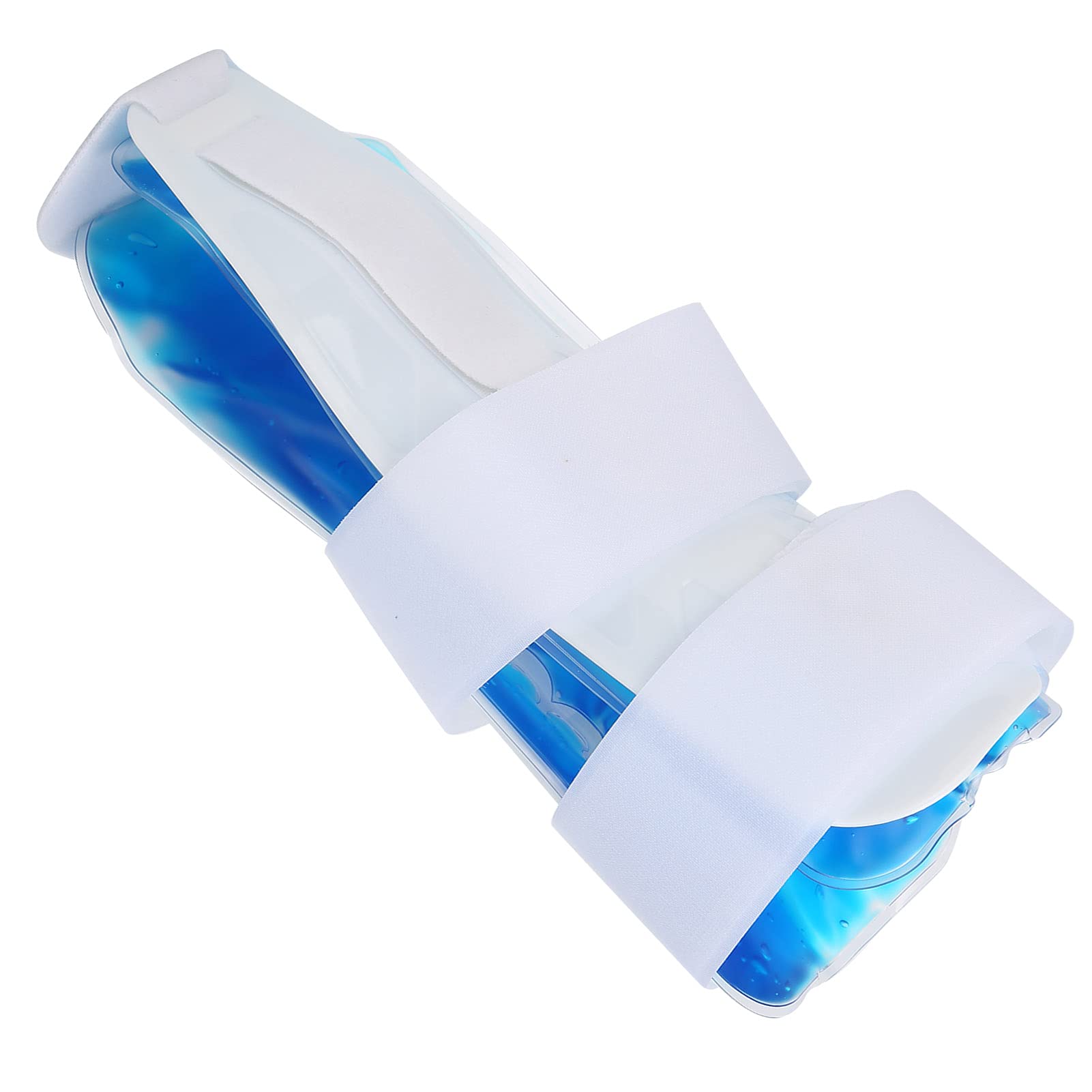 CUTULAMO Sprain Ankle Support, Fixed Ligament Cold and Hot Compress Adjustable Ankle Splint for Sports Arena for Ligament Strain for Ankle Injury(white)
