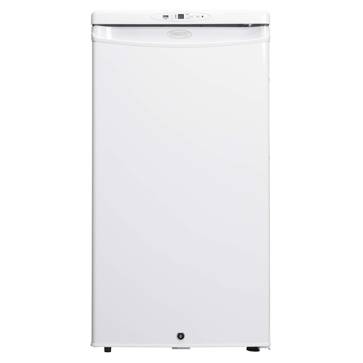 Danby Health DH032A1W-1 3.2 Cu.Ft. Institutional Grade Medical Mini Fridge for use in Pharmacy, Doctor's Office, Under Counter Clinical Refrigerator with Temperature Log and Lock, White