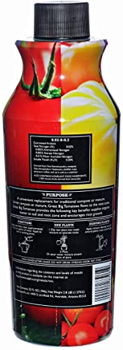 Great Big Tomatoes - Soil and Fertilizer Booster; 32 Ounce Concentrate (Makes 8 Gallons)