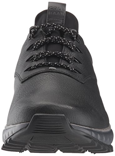 Cole Haan Men's Grand Explore All-Terrain OX Hiking Boot, black leather/ironstone/magnet wp, 9.5 Medium US