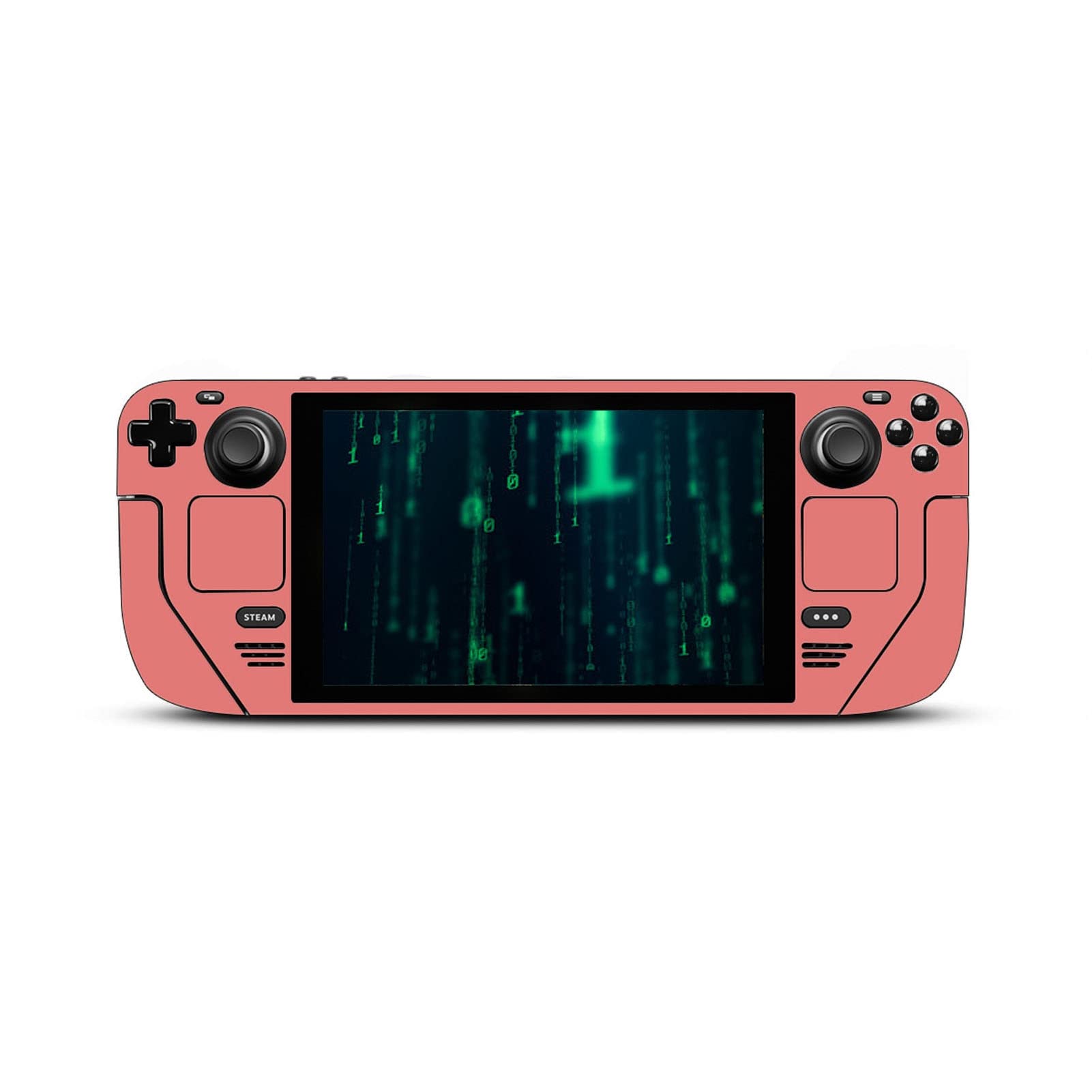 Game Console Sticker ,Skin Cover Decals,Anti-Scratch No Bubbles Strong Adhesion, DIY Game Console Decor ,Wrapping Cover Aesthetic Skin for Steam Deck Watermelon Red