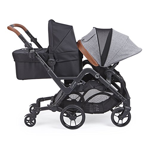 Contours - Curve - Convertible Tandem Double Stroller (Graphite Gray)