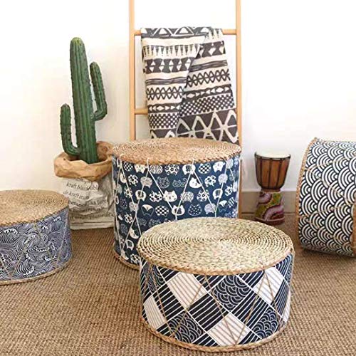 Qililandiy 3 Pcs Sea Wave Cotton Fabric Fat Quarters Fabric Bundles Pre-Cut Fabric 18x22 inch for Sewing Quilting and Crafting and Projects