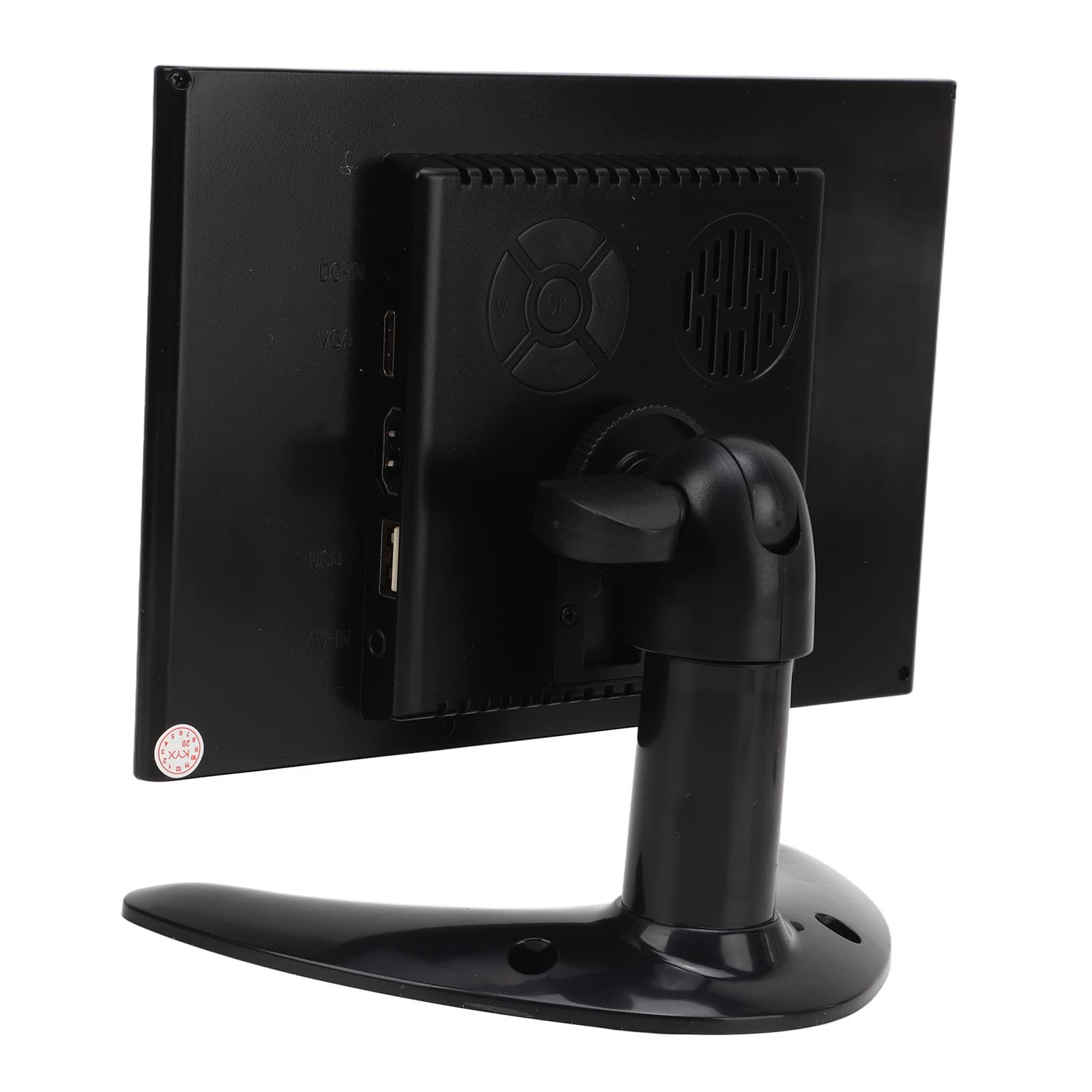 GLOGLOW Computer Desktop Monitor, Plug and Play Capacitive Touchscreen Monitor Remote Control 7 Inch Menu Function for Gaming (US Plug)