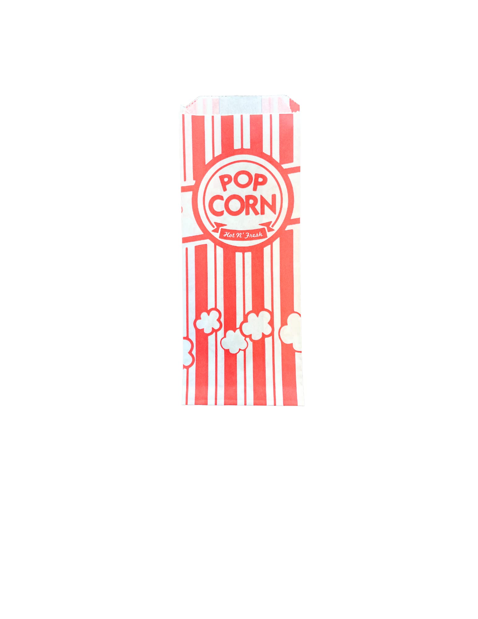 Paper Popcorn Bags For Parties, Carnivals, Movie Theaters 1 oz (24)
